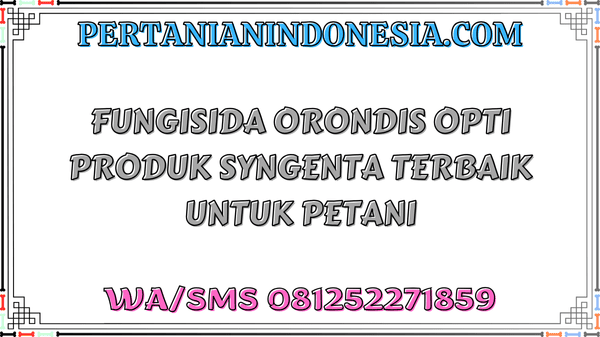 Fungisida Orondis Opti Produk Syngenta Terbaik Untuk Petani